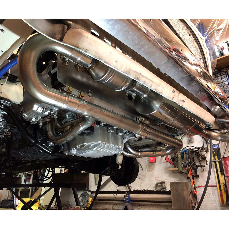 Subaru-Vanagon Conversion Complete Stainless Exhaust System | Van Cafe