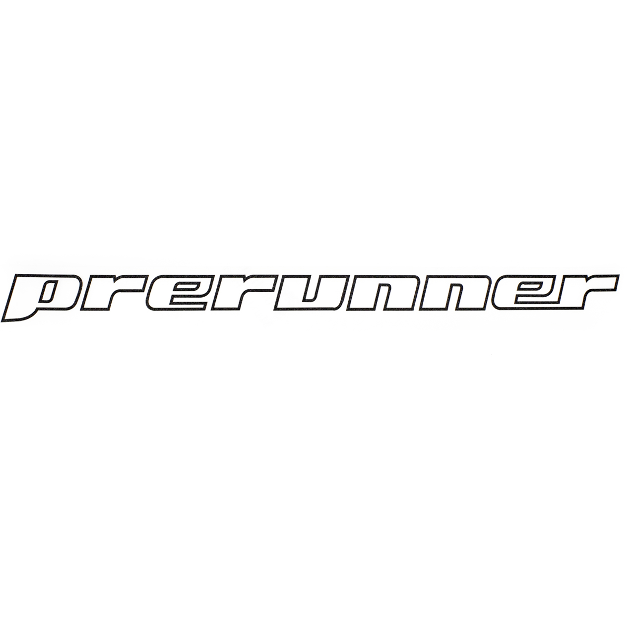 Prerunner Sticker - Black | Van Cafe