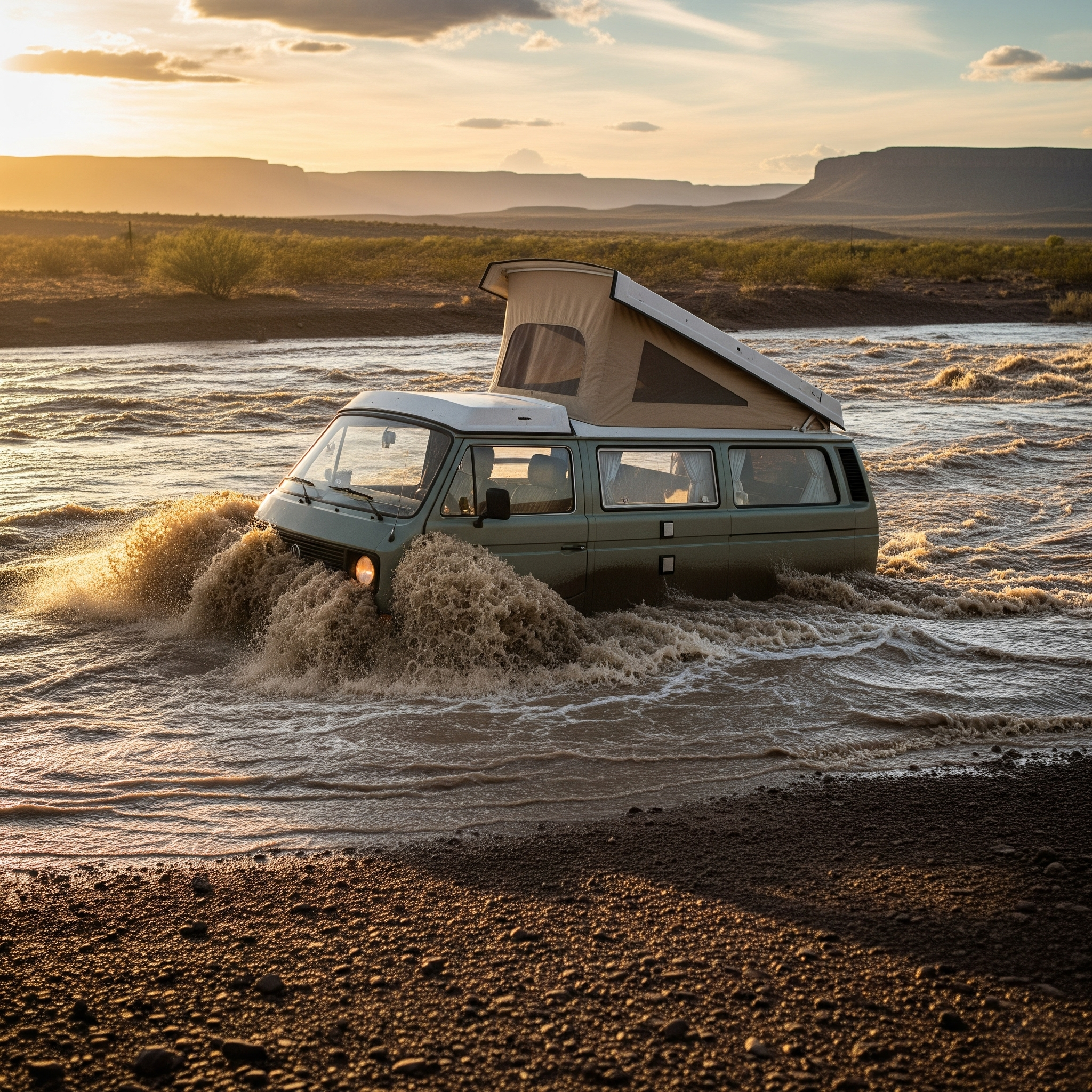 Navigating the Wild Wet: Flash Flood Safety for Vanagon Westfalia ...