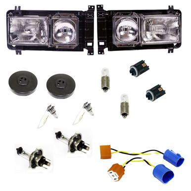 Rectangle Headlight "Bright Lights" Upgrade Kit | Van Cafe