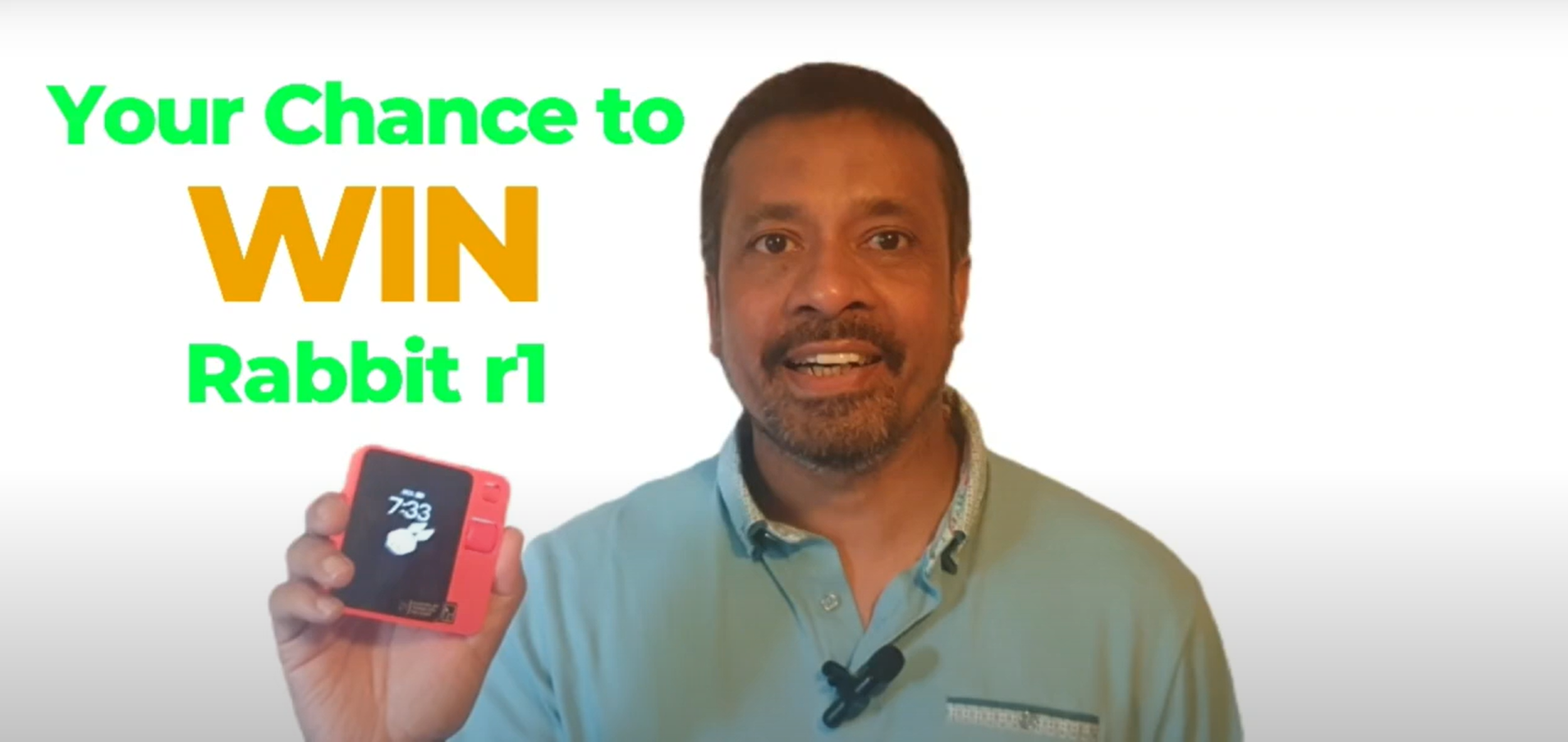 Your chance to WIN Rabbit r1 - mGuru