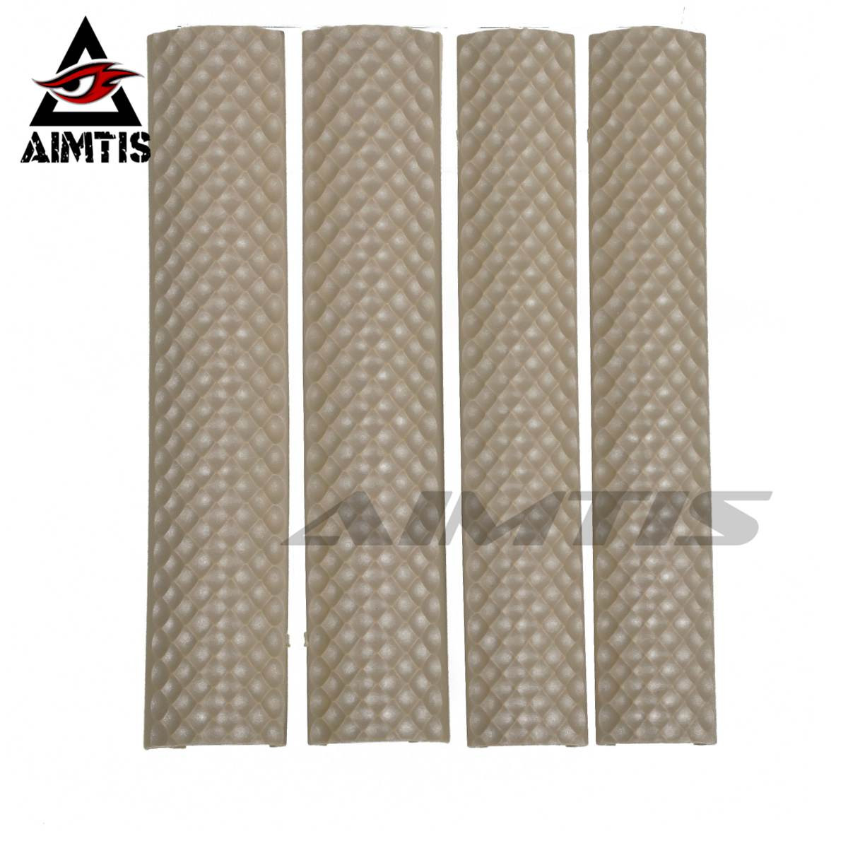4 PCS Rubber Rail Covers, Hand Guard for 20mm Picatinny Rail Mount ...