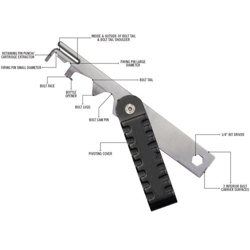 AR-15 BCG Carbon Removal Tool Bolt Cleaning Kit AR15/M4/M16 Rifle ...