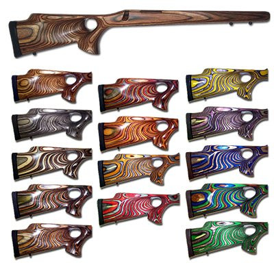 Stocky's Long Range Sporter Thumbhole Laminated Riflestock Remington ...