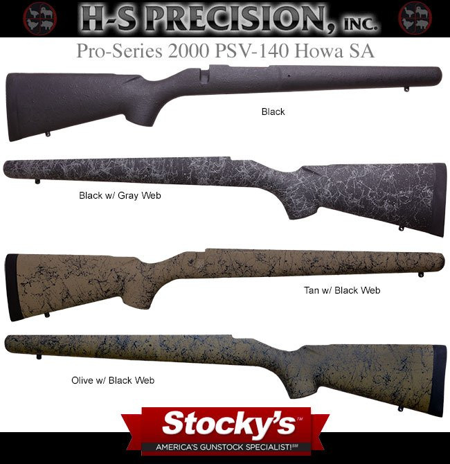 H-S Precision, Inc. Products - Stocky's Stocks