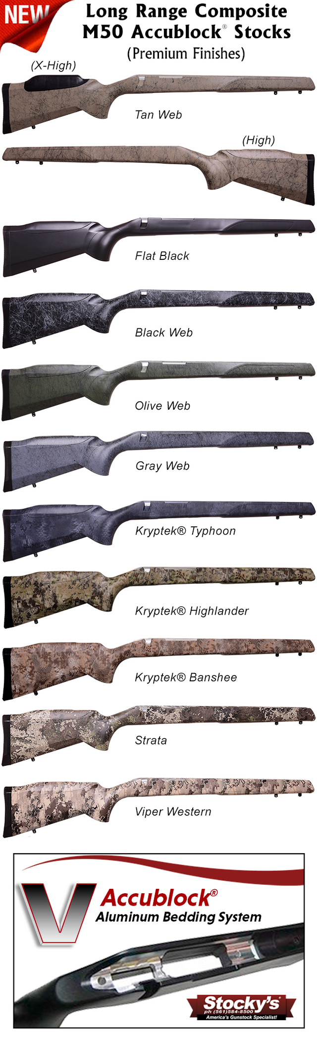 Stocks by Feature - Special Features - Aluminum Bedded Stocks - Page 1 ...