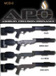 APO MOD-0 SABER®-FORSST® MODULAR RIFLE CHASSIS SYSTEMS