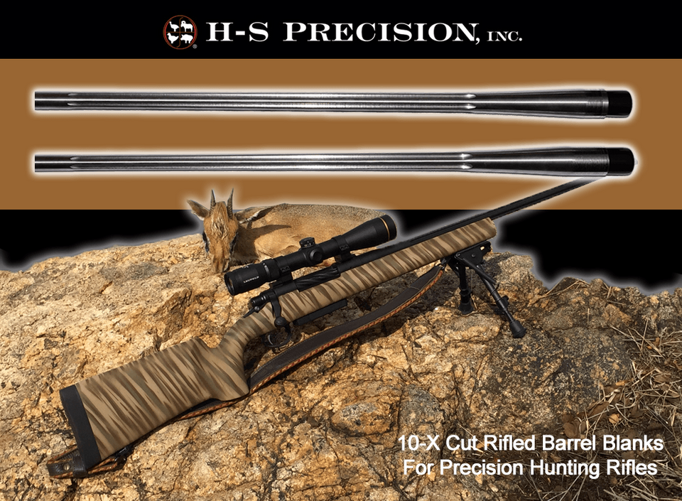 H-S Precision® Match Grade Precision Barrel Blanks