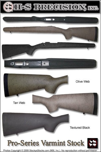 H-S Precision® Pro-Series 2000 Varmint Stocks - Winchester® 70 Varmint ...