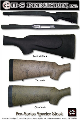 H-S Precision Sporter Composite Riflestock Remington 700 BDL CDL SPS