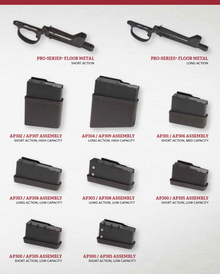 H-S Precision® Pro-Series Steel DM Bottom Metal Magazine Only