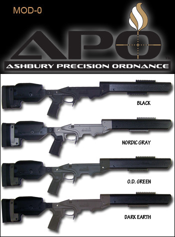 APO MOD-0 SABER®-FORSST® MODULAR RIFLE CHASSIS SYSTEMS