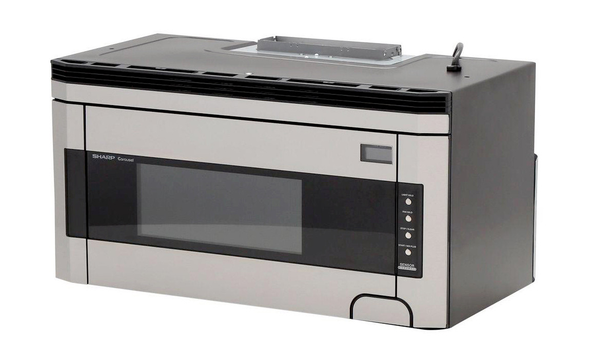 R1514TY 1.4 Cu Ft Steel Over-The-Range Microwave: Sharp