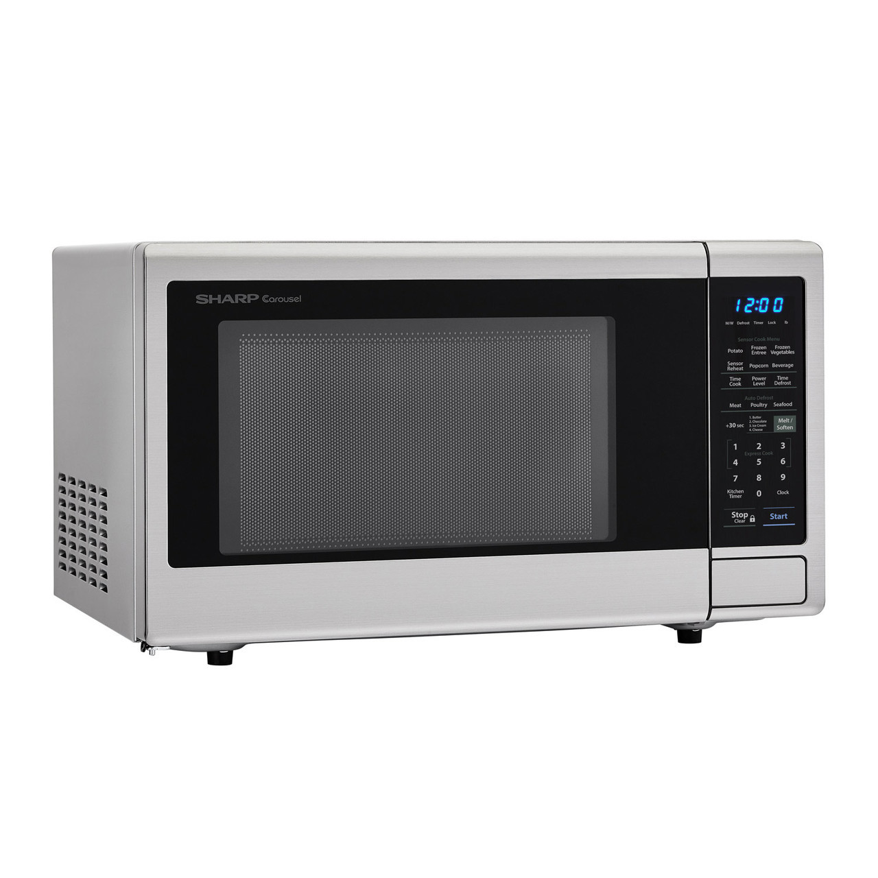 SMC1442CS: 1.4 Cu Ft Stainless Steel Popcorn Microwave