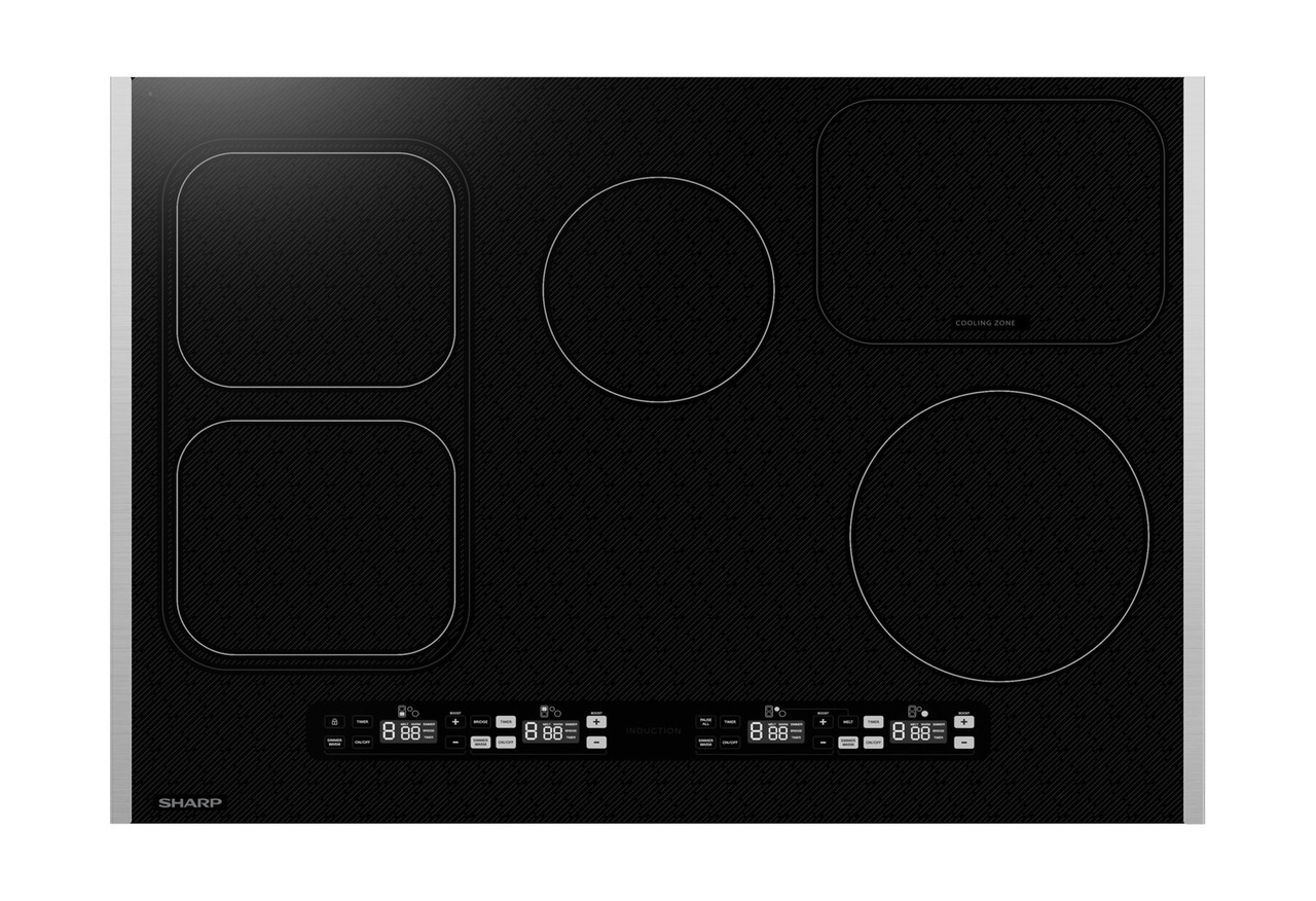 SCH3043GB Induction Cooktop with Side Accessories