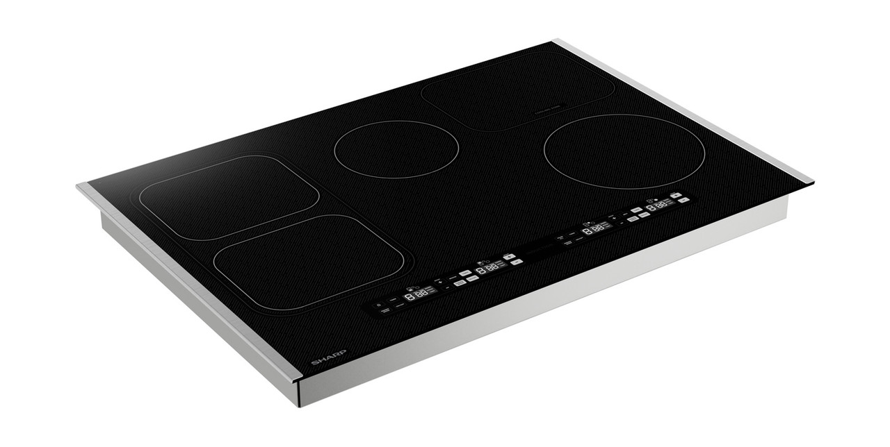 SCH3043GB Induction Cooktop with Side Accessories