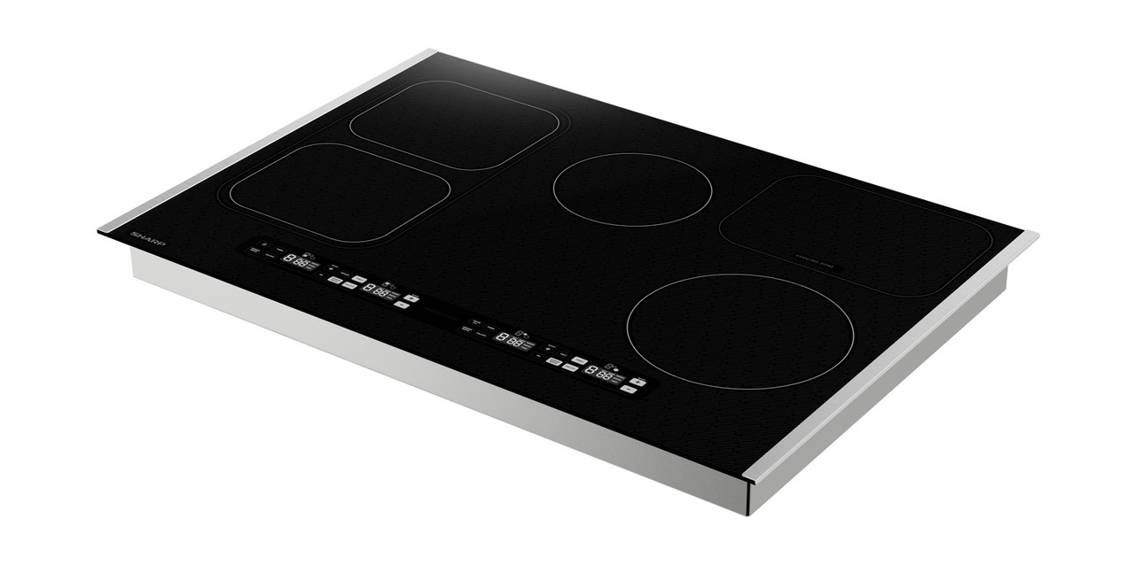 SCH3043GB Induction Cooktop with Side Accessories
