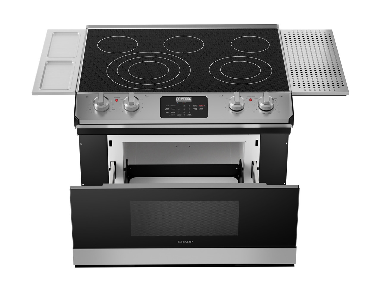 Smart Radiant Rangetop with Microwave Drawer™ Oven (STR3065HS)