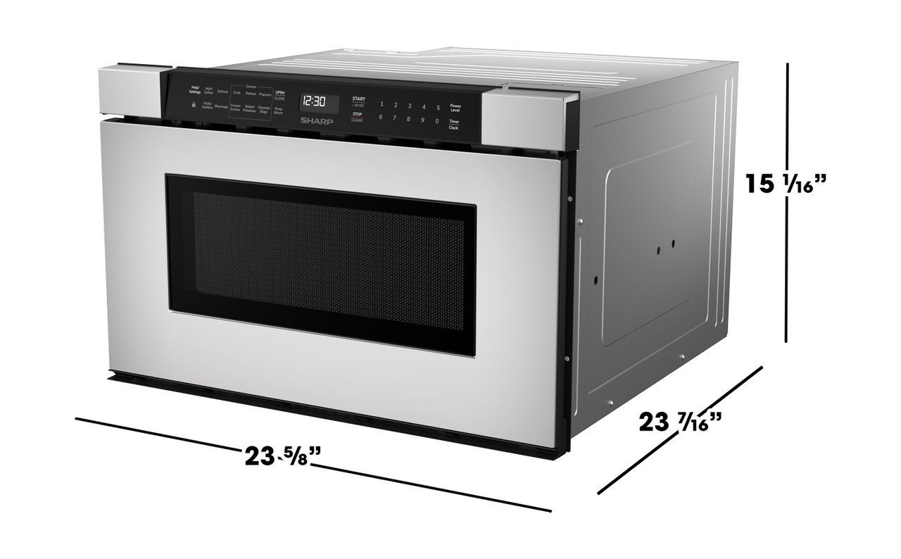 24 in. Built-In Stainless Steel Microwave Drawer Oven (SMD2440JS)