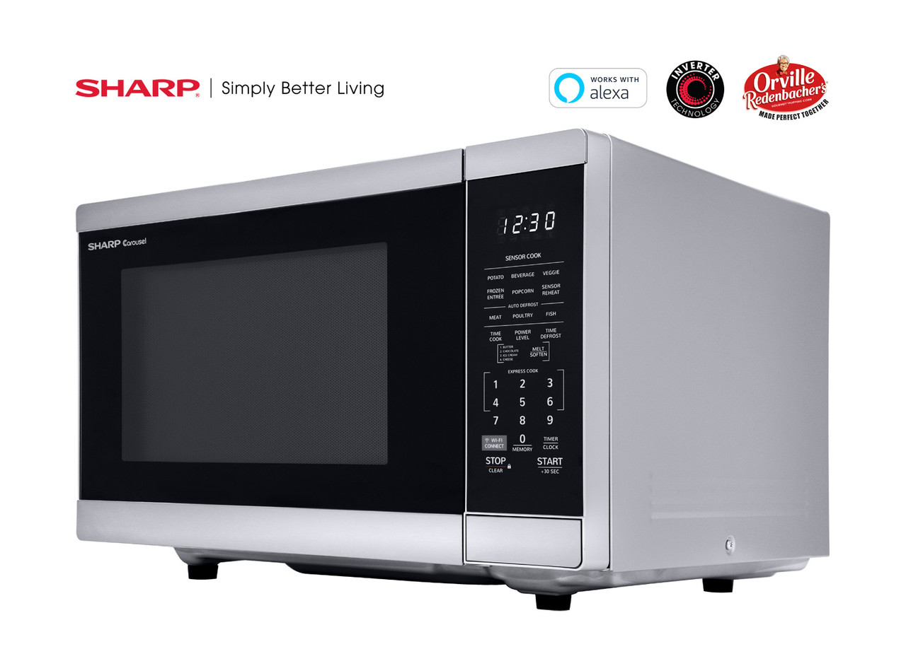 1.4 cu. ft. Smart Countertop Microwave Oven (SMC1469HS)