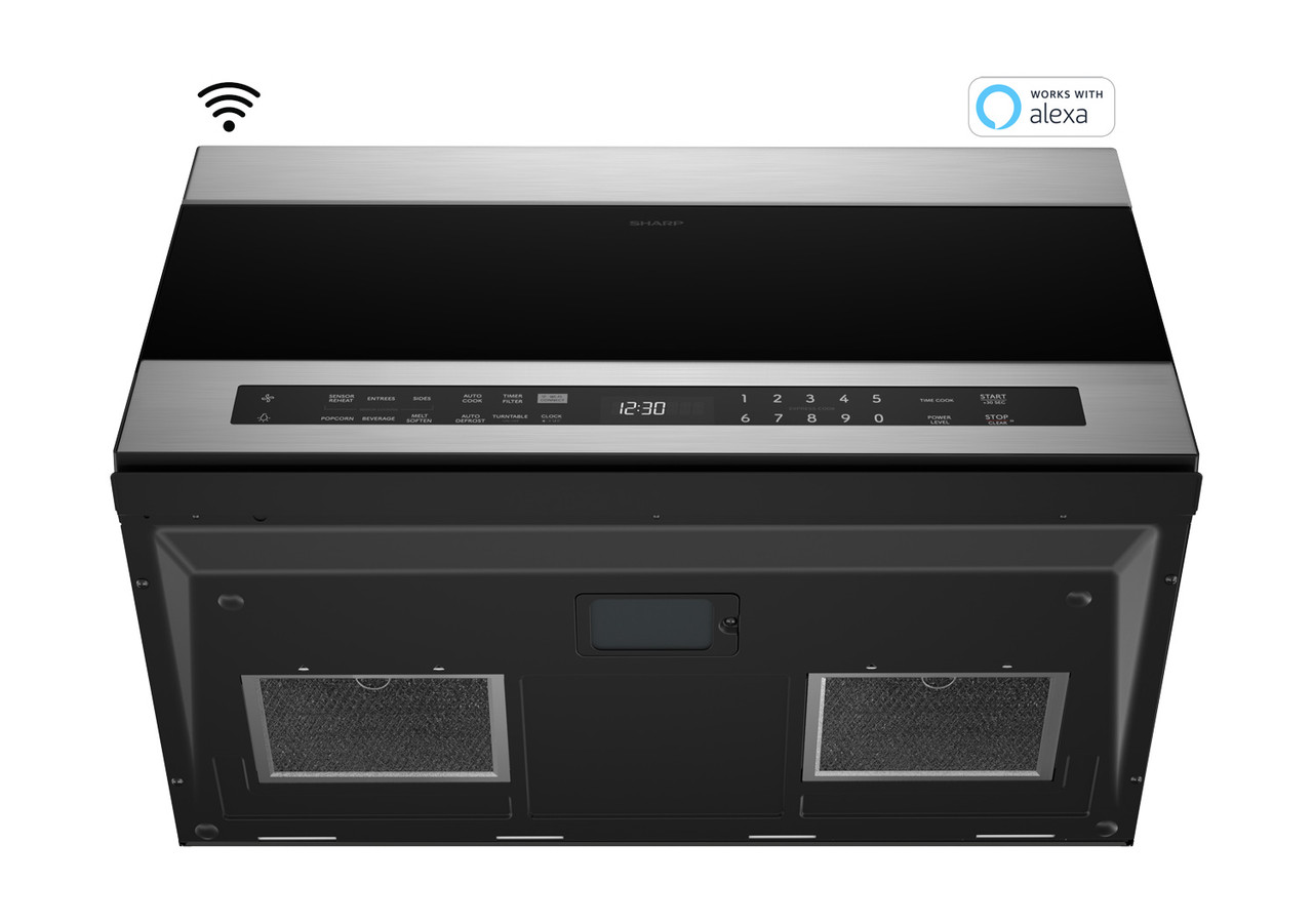 1.7 cu. ft. Smart Over-the-Range Microwave Oven | SHARP