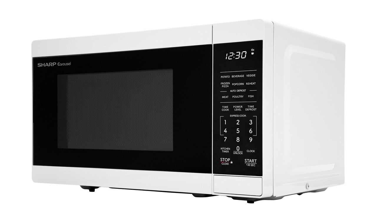 0.7 cu. ft. 700W White Countertop Microwave Oven (SMC0760KW)