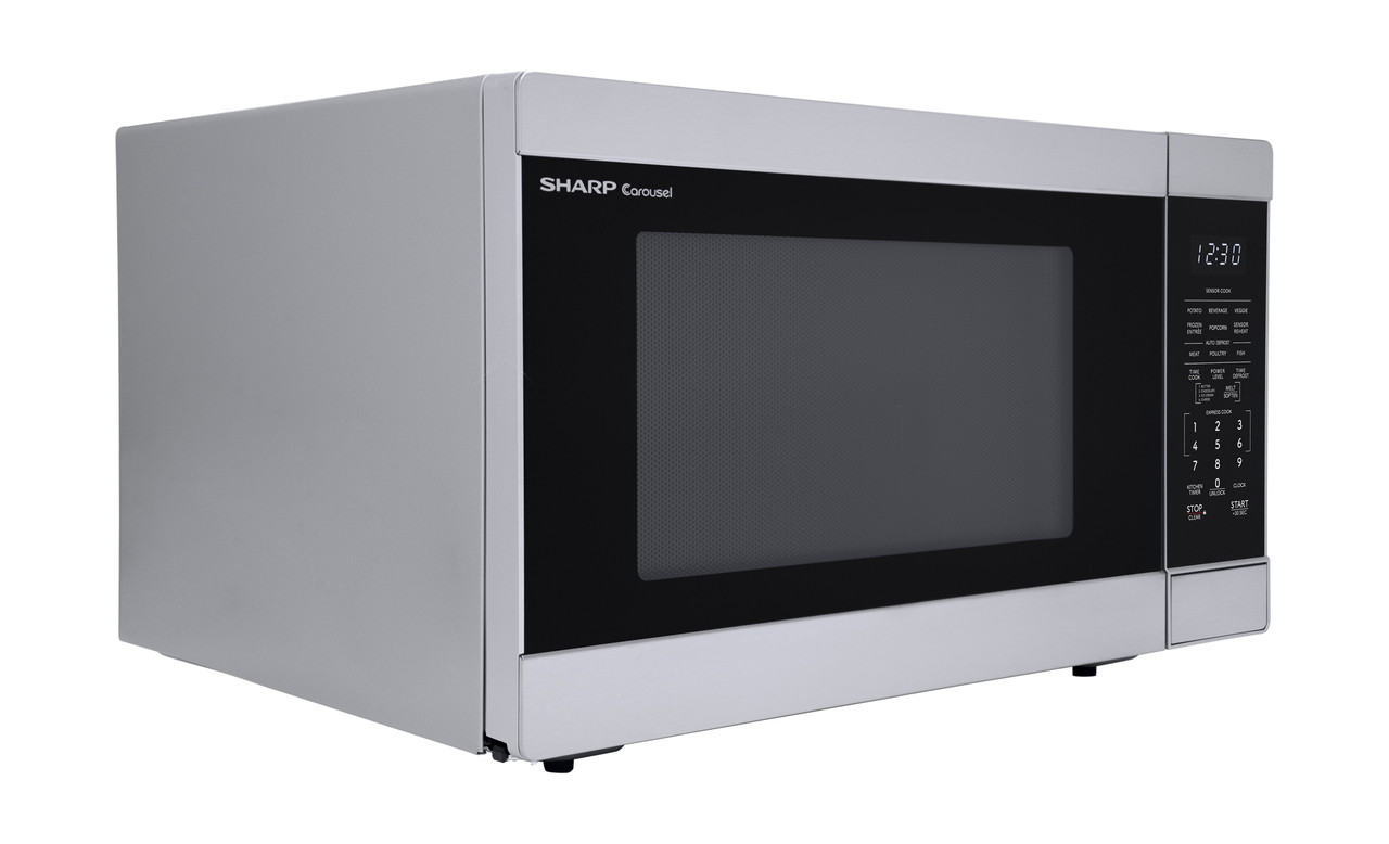 Sharp 1.6 cu. ft. 1100W Countertop Microwave Oven (SMC1662KS)