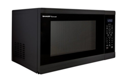 1.4 cu. ft. 1100W Black Countertop Microwave Oven | SHARP