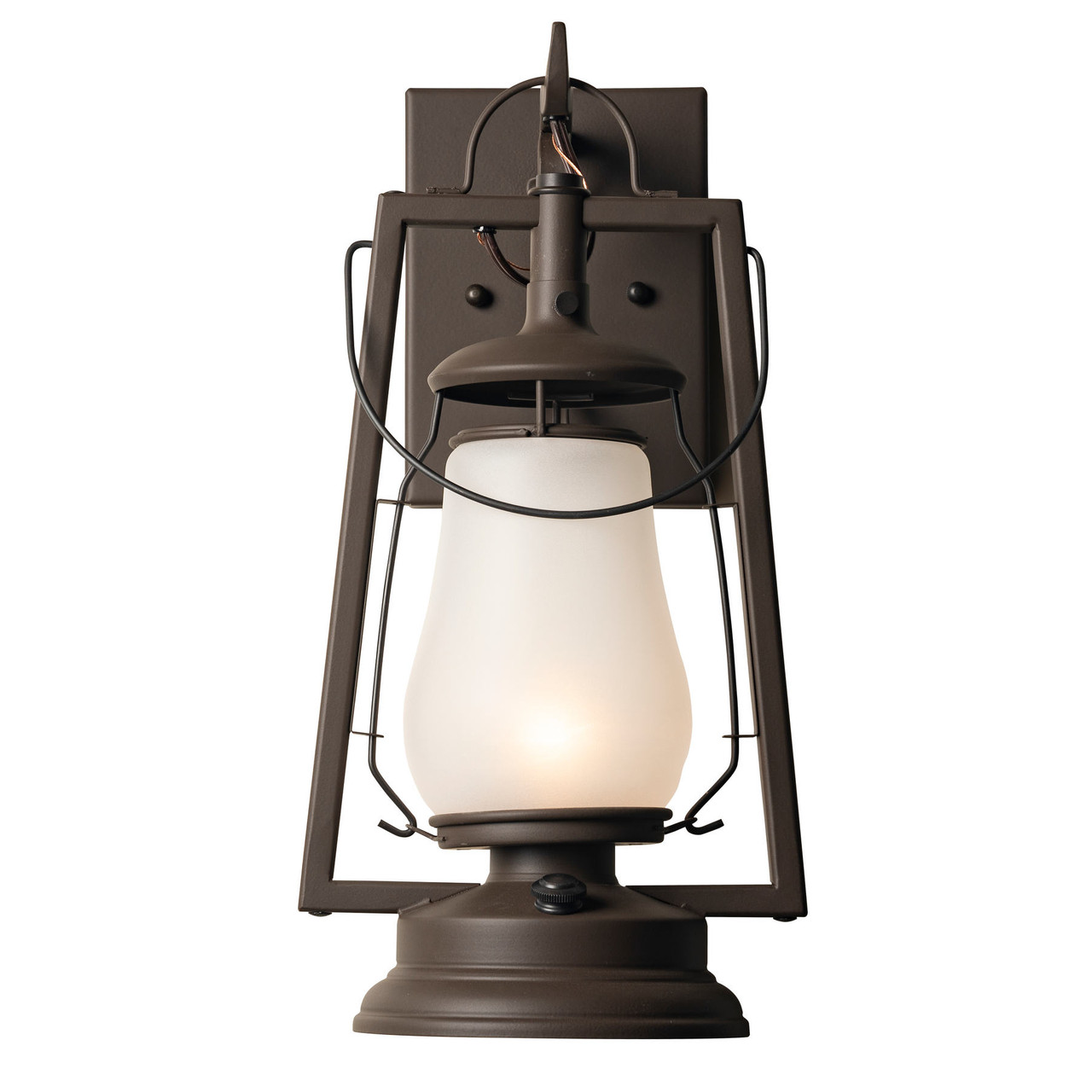 Gold-Rush Era Hook Arm Sconce | Dietz Hot Blast Lantern Replica