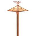 Pyramid Pathway Light with Hummingbird Filigree
