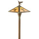 Pyramid Pathway Light with Hummingbird Filigree