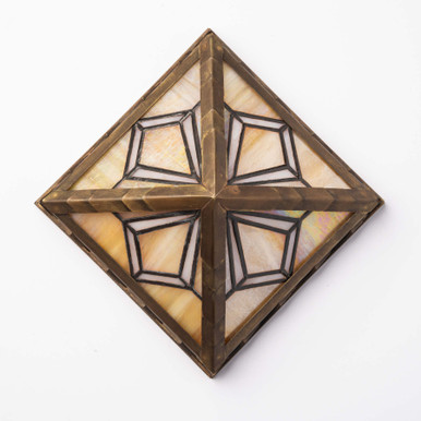 Sunset Studio Art Deco Ceiling Light | With Diamonds