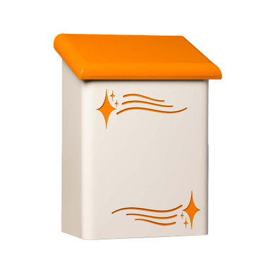 Astro Comet Vertical Mailbox | Atomic Age Mid-Century Style