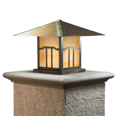 Classic Craftsman Style Column Light | Brookdale Series
