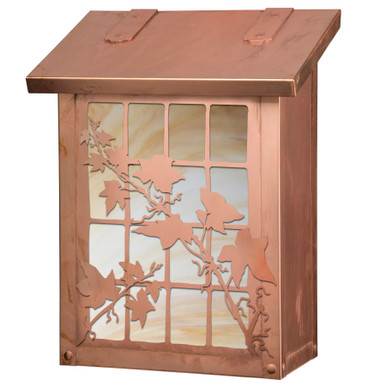 Vertical Storybook Cottage Mailbox with Climbing Ivy