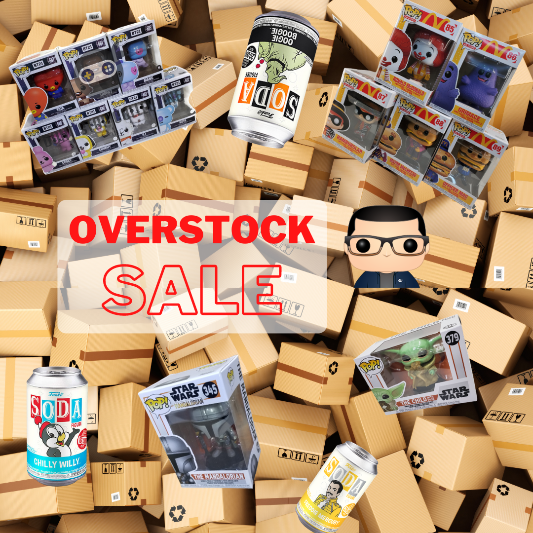 Funko Pop & Soda Overstock Sale! - DontStopCollectingInc