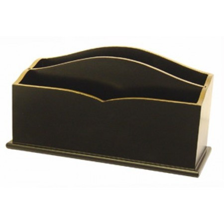 Lady Clare Letter Rack Black