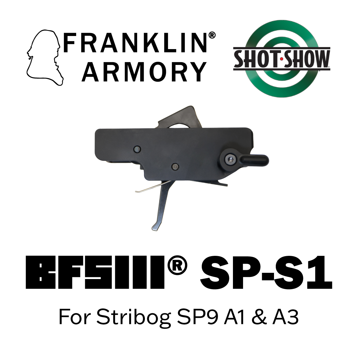 New Binary Firing System® for Stribog SP9 from Franklin Armory ...