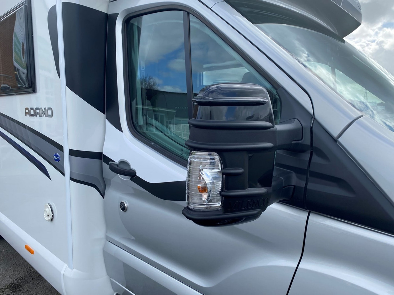 Milenco Ford Transit Mark 8 Mirror Protectors - 2014-0n TWIN ARM ...