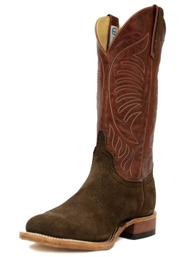 ANDERSON BEAN - MEN'S GERONIMO BISON AND ORANGE EXPLOSION BOOTS - Y ...
