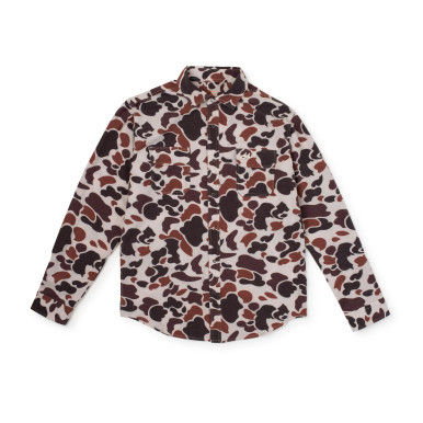 TWO DOVE - MEN'S ULTIMATE OUTDOOR BLEND LONG SLEEVE - BOONE VINTAGE CAMO