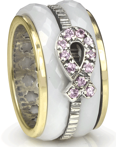 "HOPE" (MR3384) - Eternal Jewel Collection - MeditationRing (Spinner ...