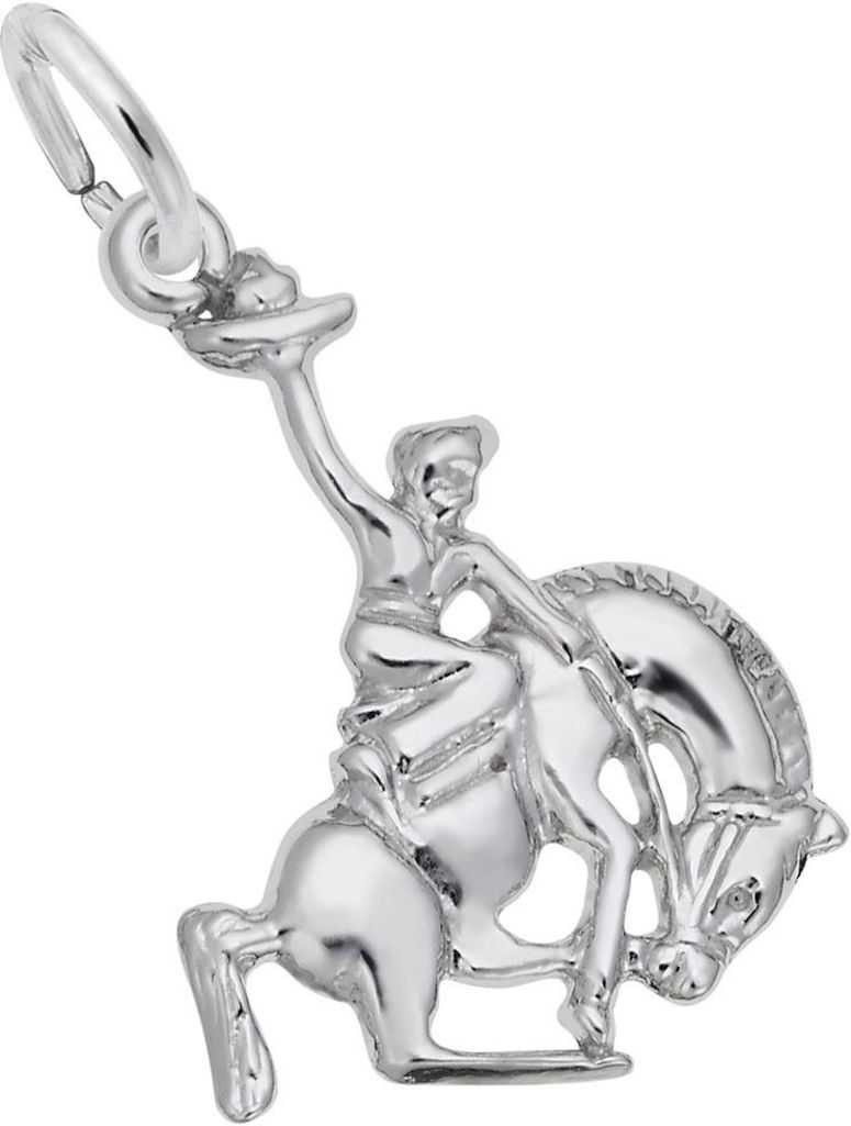 Rideem Cowboy Charm (Choose Metal) by Rembrandt by Rembrandt Charms at ...