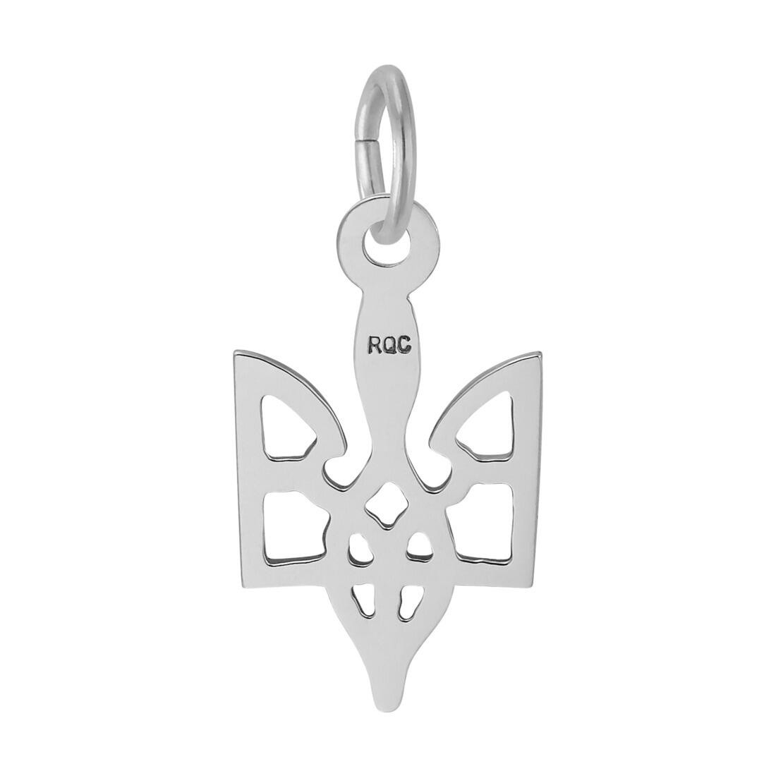 Ukrainian Trident Charm (Choose Metal) by Rembrandt by Rembrandt Charms at BillyTheTree