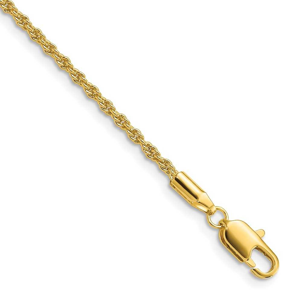 Kelly Waters Gold-plated 2mm French Rope 24 inch Chain at BillyTheTree ...