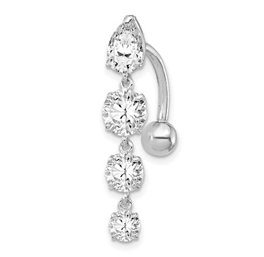 Dazzle Your Way Through the Day with CZ Belly Dangles from BillyTheTree ...