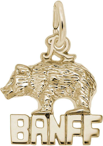 Banff Bear Charm (Choose Metal) by Rembrandt by Rembrandt Charms at ...