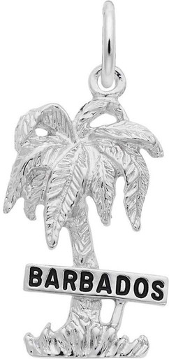 Barbados Palm Tree Charm (Choose Metal) by Rembrandt by Rembrandt ...