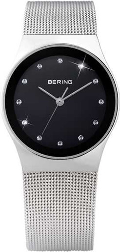 Bering Time - Classic - Ladies White Mesh Watch 12927-002 (Womens) by ...