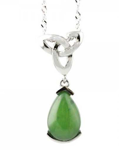 Celtic Jade Pendant (P0075ST) at BillyTheTree Jewelry
